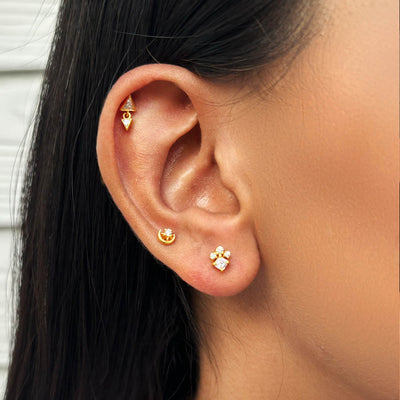 Helix/Upper Lobe Piercing Earrings Online – Boldiful