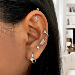 Helix/Upper Lobe Piercing Earrings Online – Boldiful